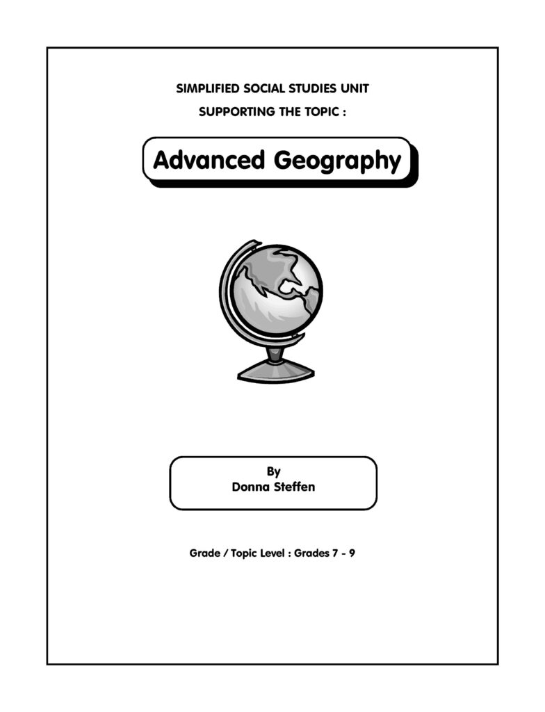 Advanced Geography - DaviesandJohnson