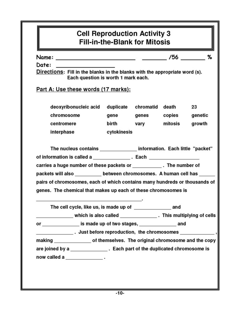 Cell Reproduction - DaviesandJohnson